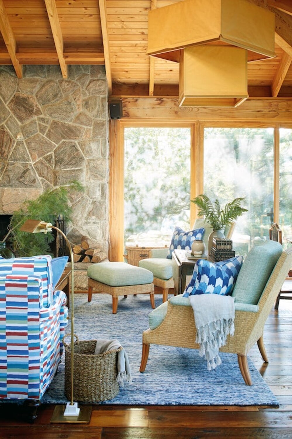 These Cottage Living Rooms Are All About Comfort | Style at Home