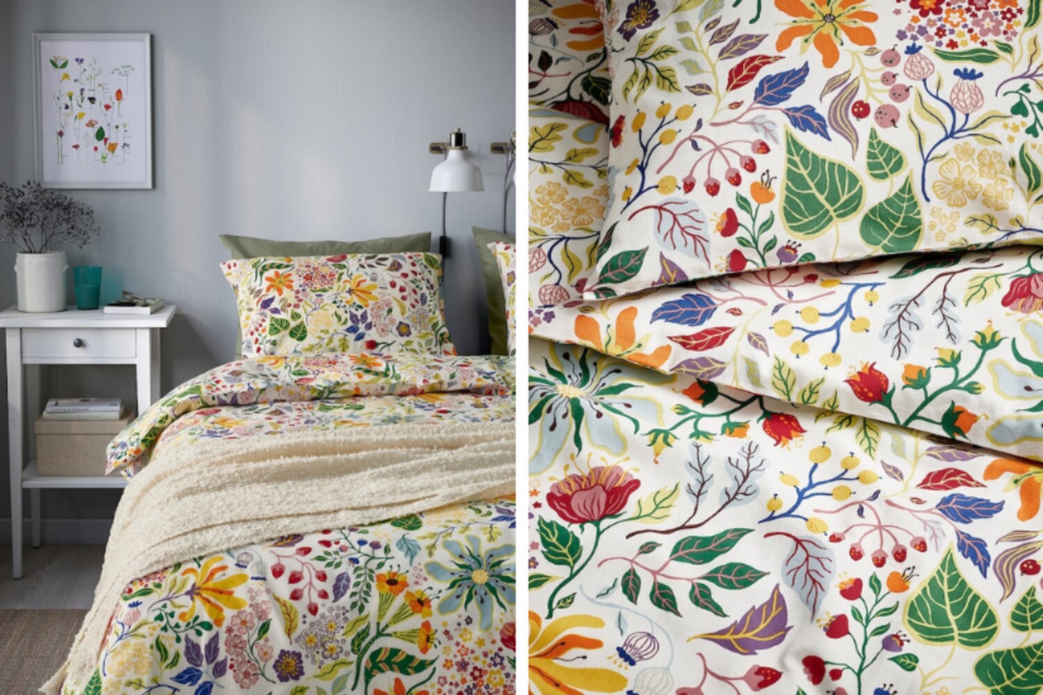 Refresh Your Bedroom With Pretty Floral Bedding | Style at Home