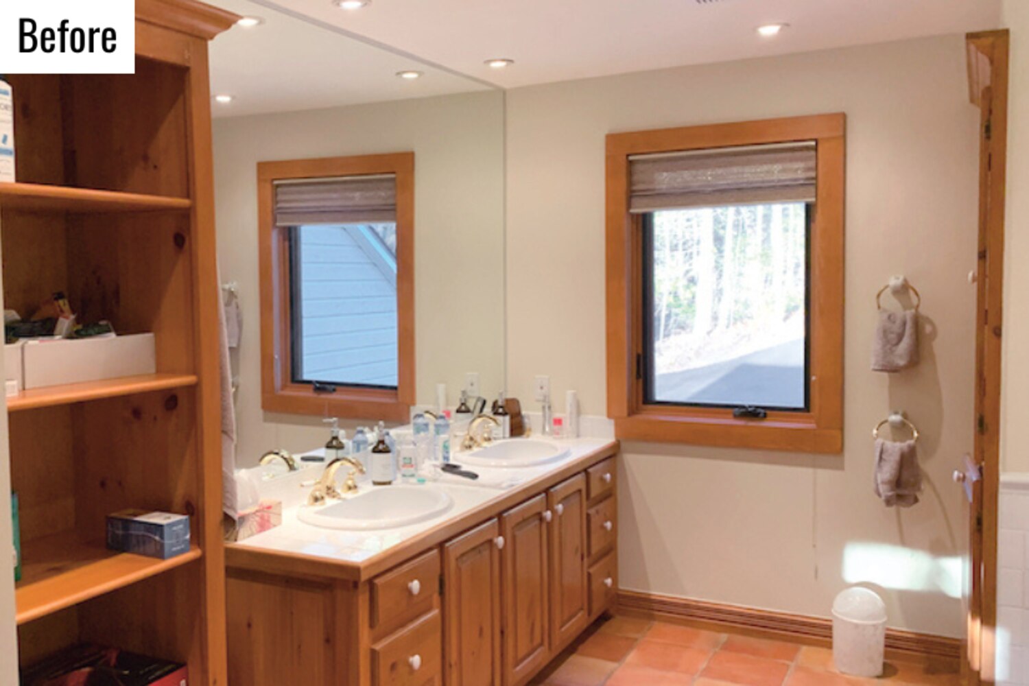 Before & After: A Bathroom With Enough Room For Two | Style at Home