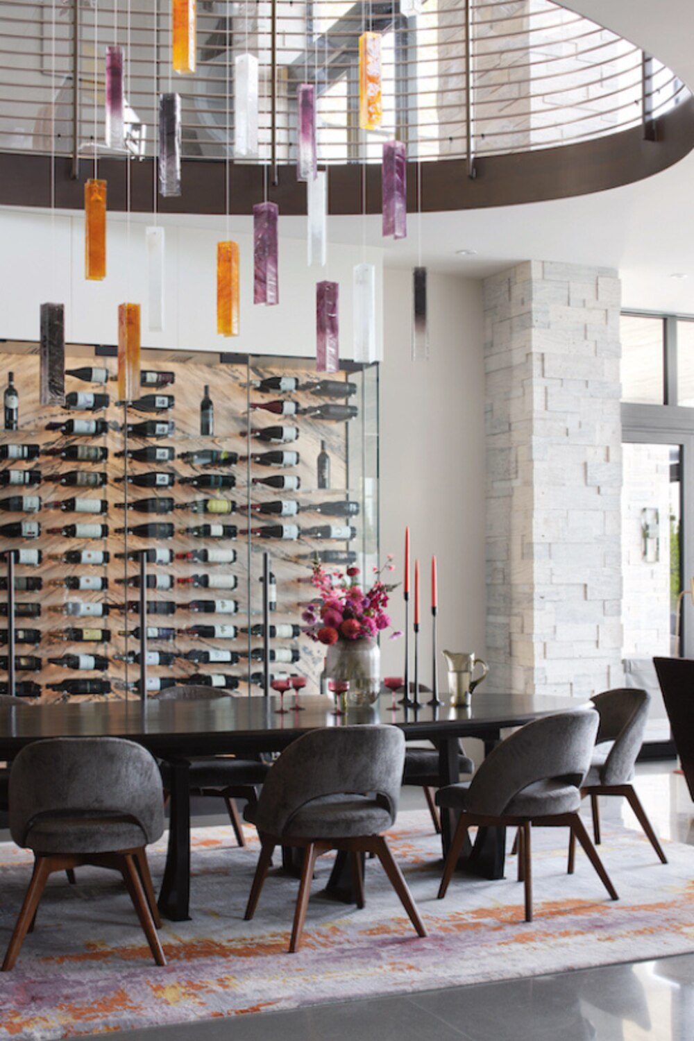 15 Dining Rooms With Statement Light Fixtures | Style at Home