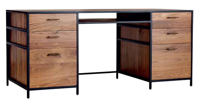 Get the look: Industrial rustic office | Style at Home