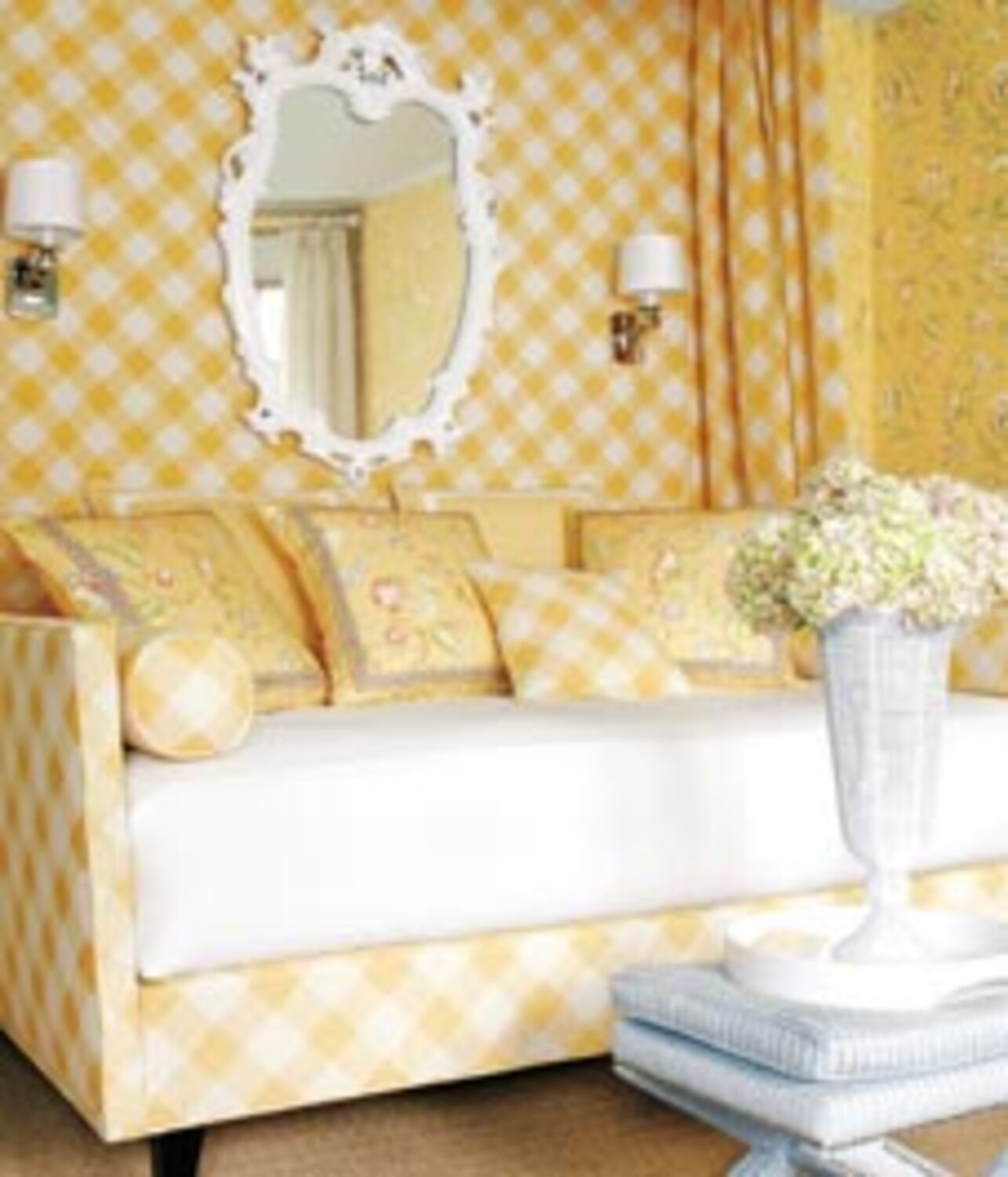 Home decor idea: Patterned fabrics | Style at Home