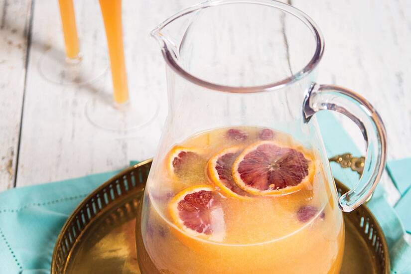 Recipe: Ginger Kombucha Mimosa | Style at Home