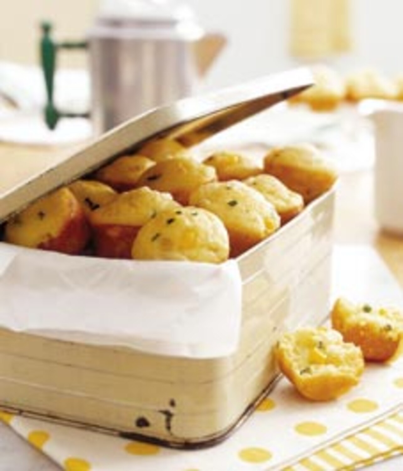 Recipe: Baby-sized cheddar corn muffins | Style at Home