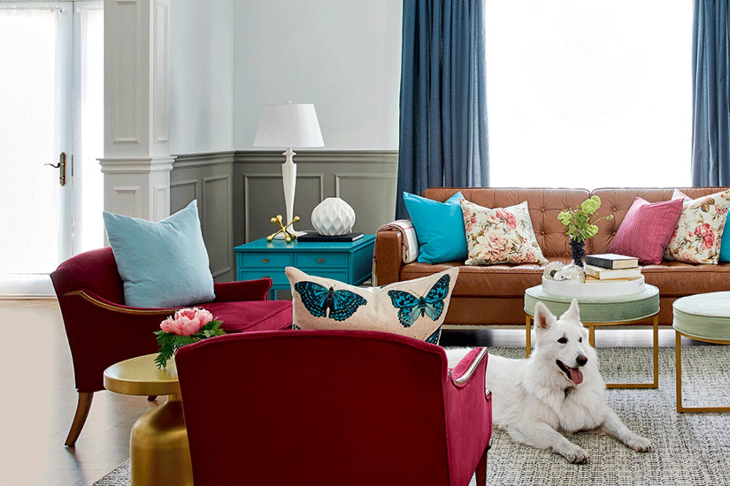 A playful urban abode with a hint of holiday cheer | Style at Home