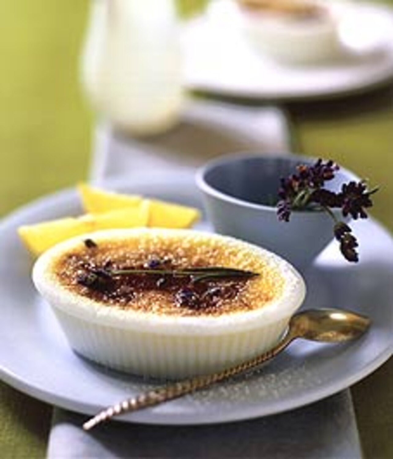 Recipe Lavender Lemon Crème Brûlée Style At Home