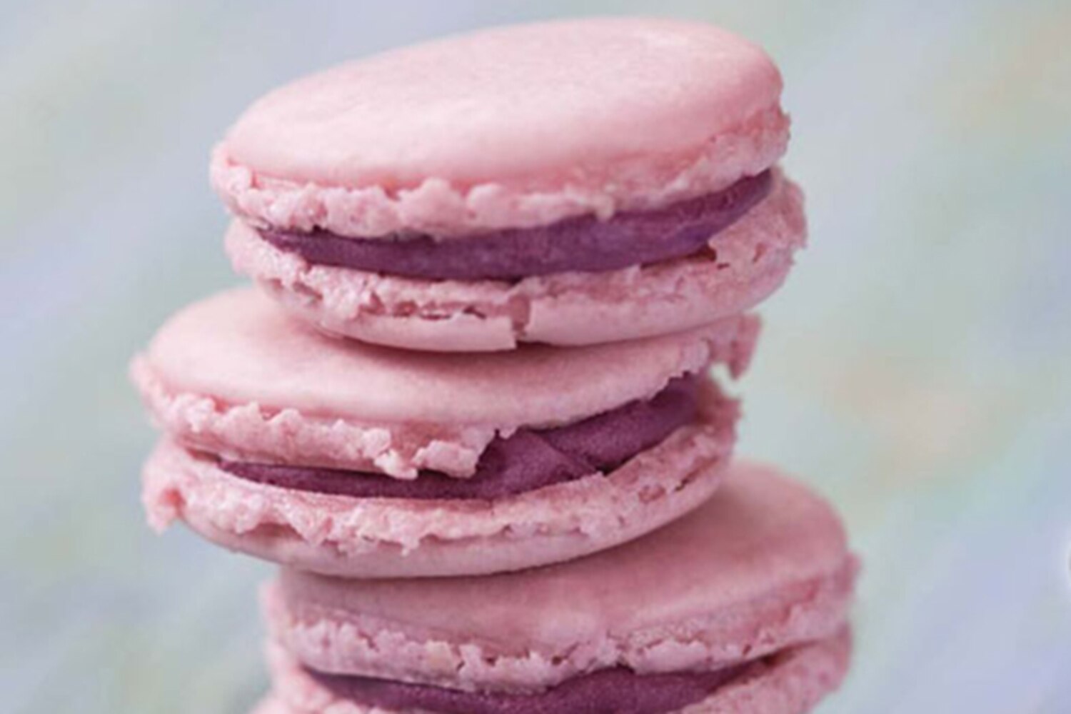 how to make violet macarons