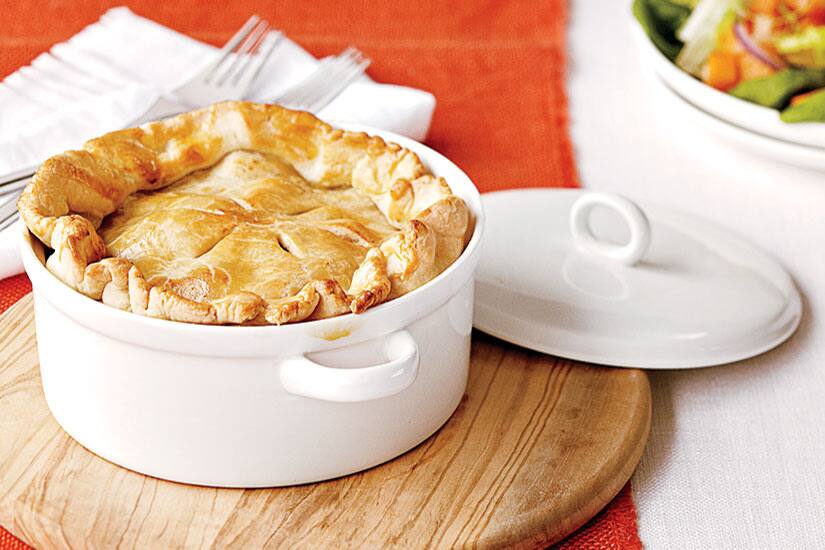 Recipe: Root vegetable pot pie | Style at Home