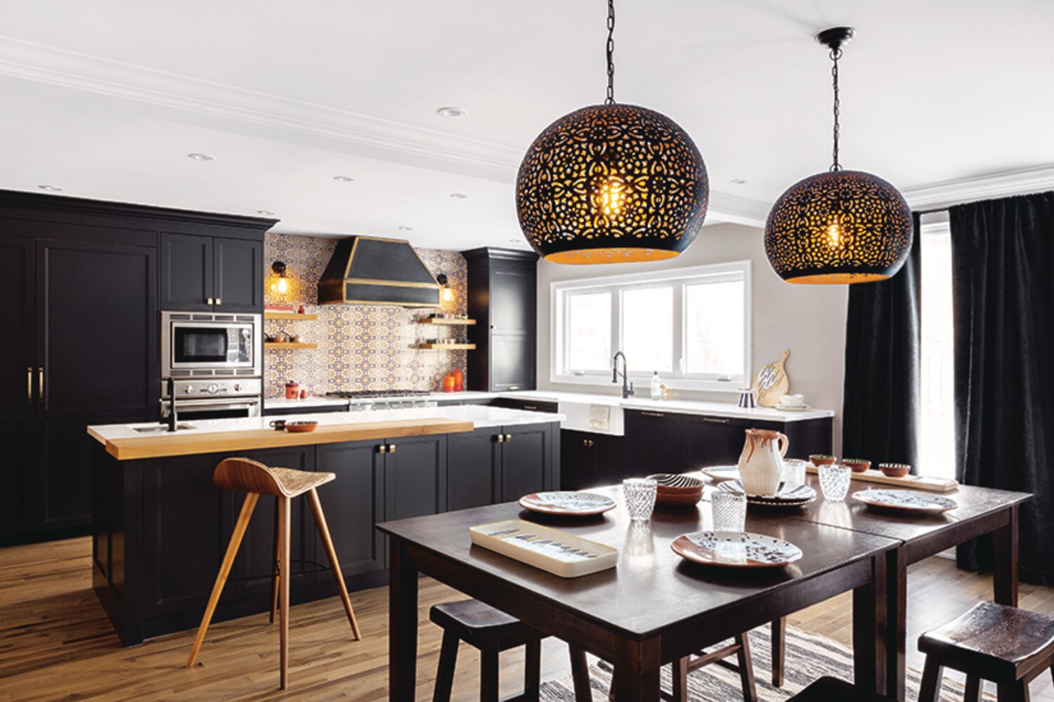Spanish tile in the kitchen and bath | Style at Home