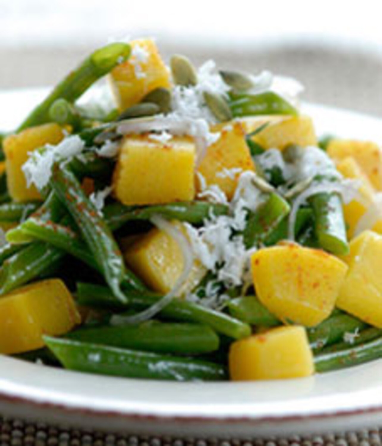 Recipe: Pumpkin and string bean salad | Style at Home