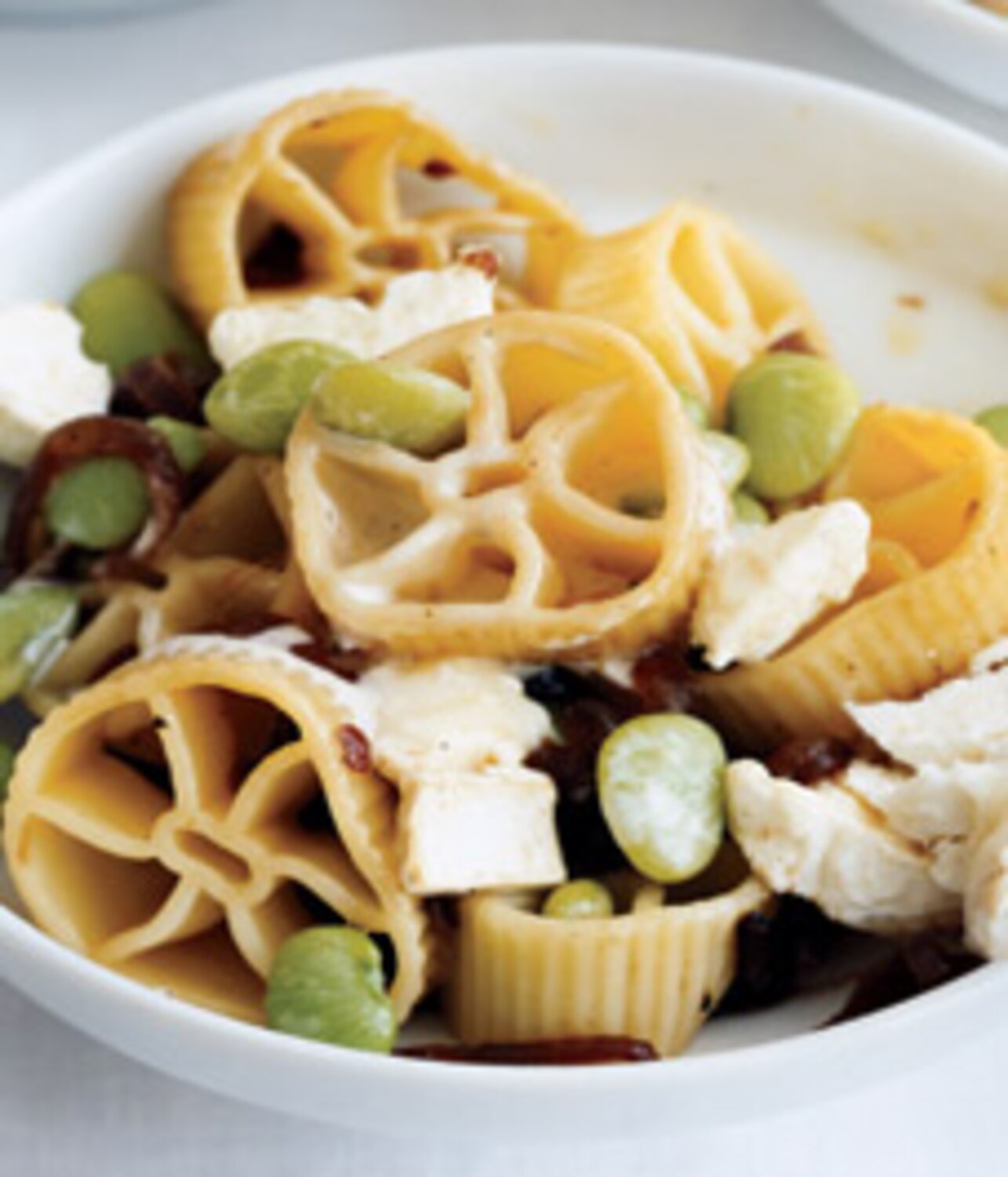 Recipe: Wagon-wheel pasta and goat cheese | Style at Home