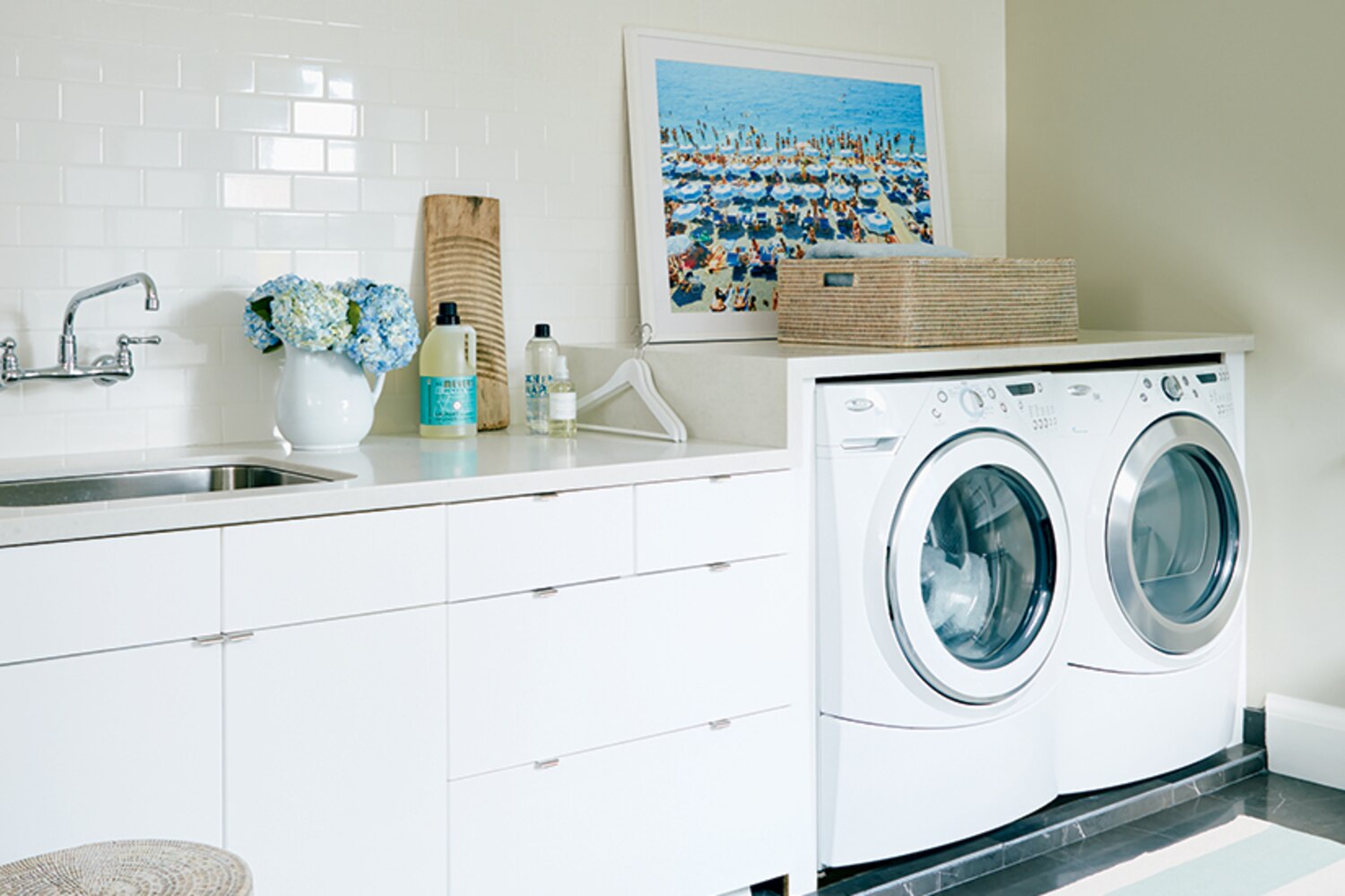 Design lesson: Stylish second floor laundry room | Style at Home