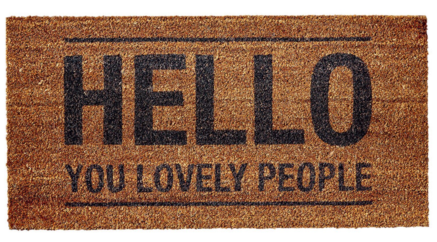 Give your home a good first impression with a fun welcome mat | Style ...
