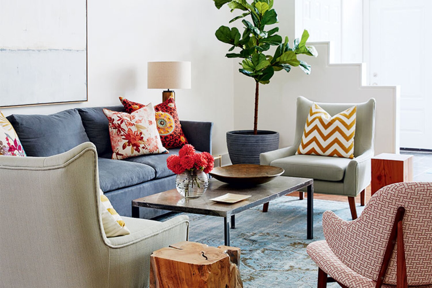 A retail space is converted into a boho chic home | Style at Home