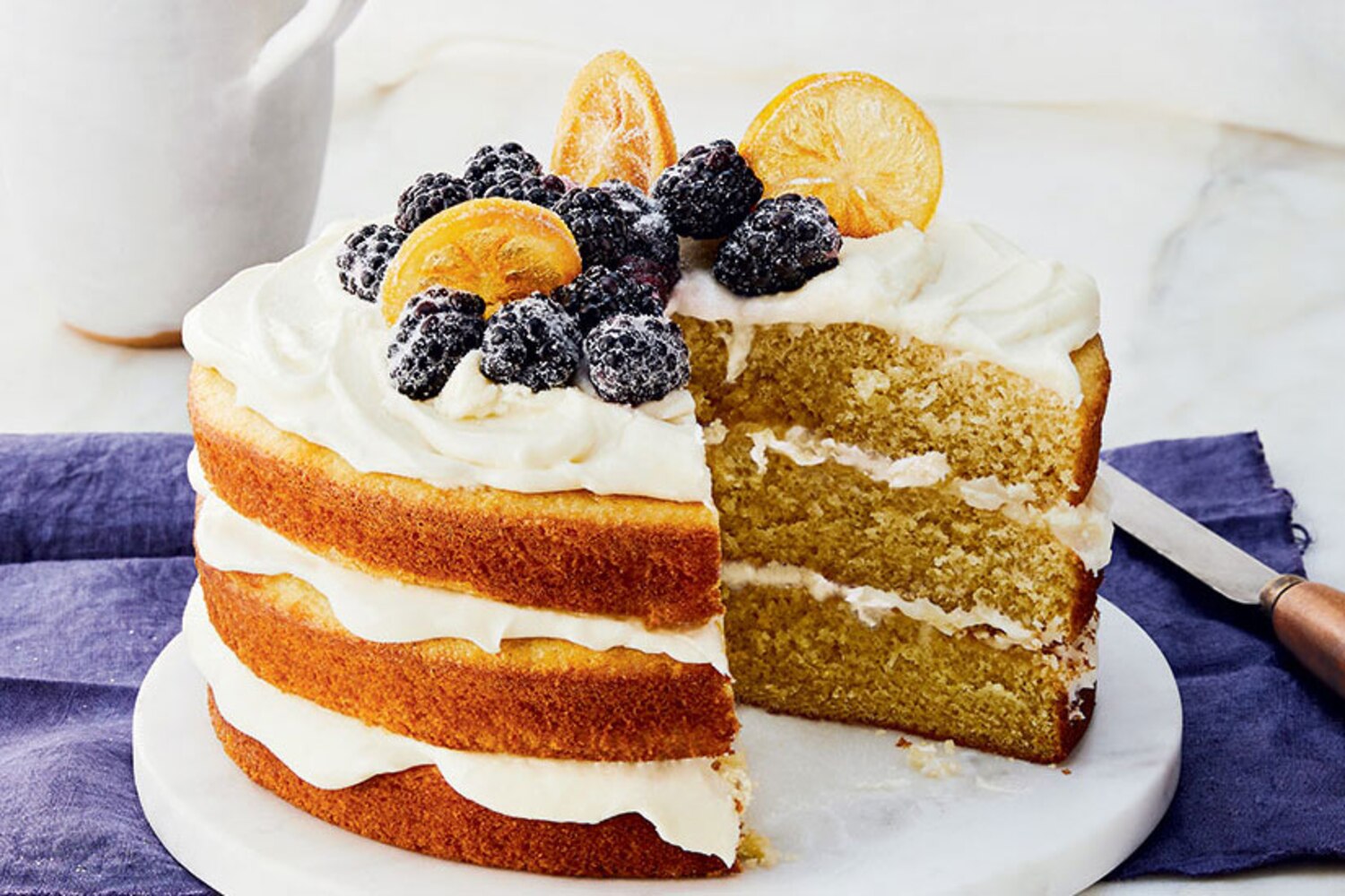Recipe: Layered lemon cake | Style at Home