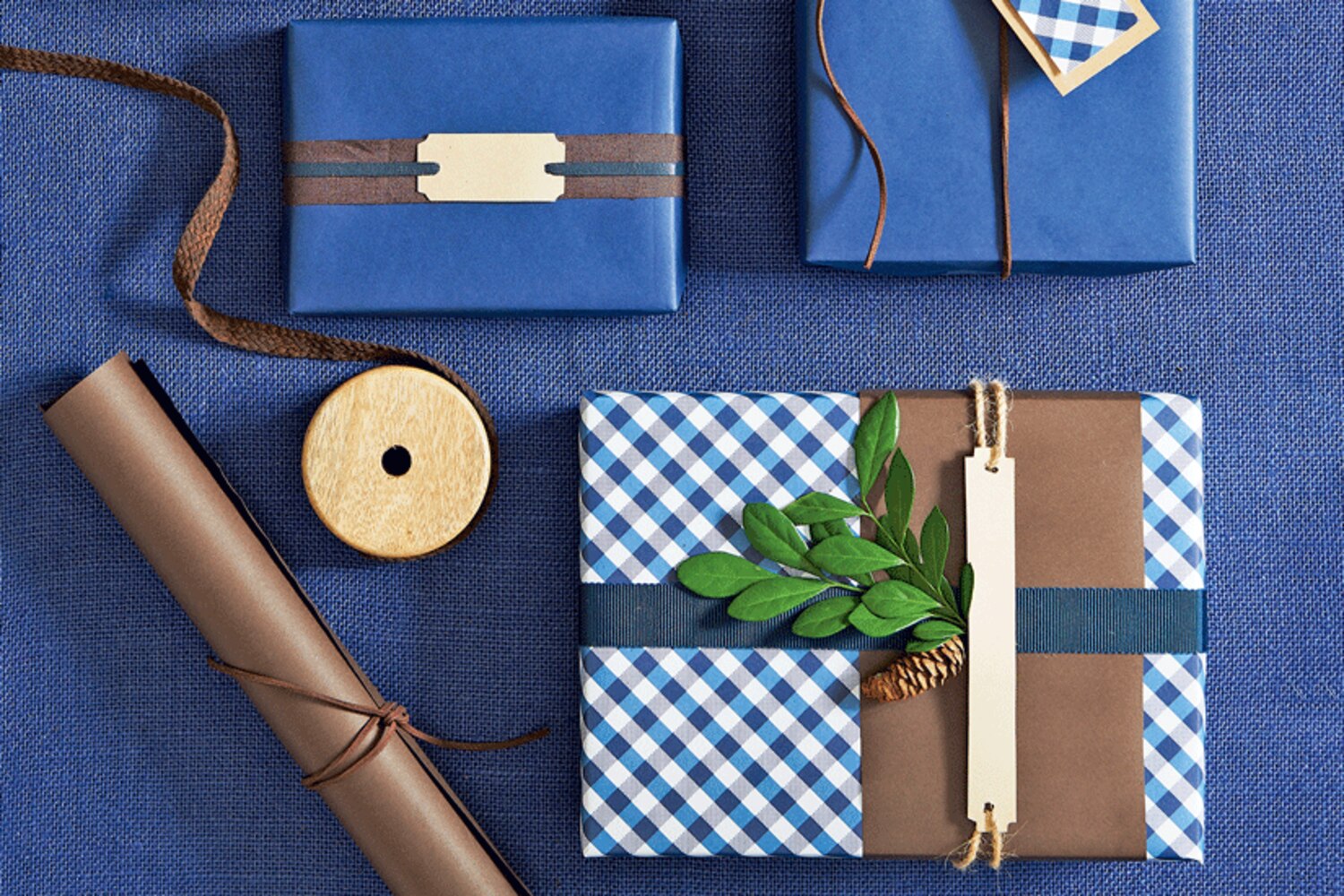 Holiday gift wrap inspired by your (stylish) man's wardrobe | Style at Home