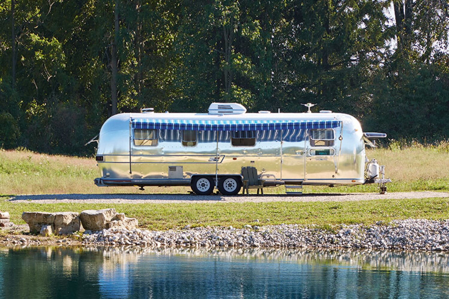 A vintage airstream trailer gets a luxe new look | Style at Home