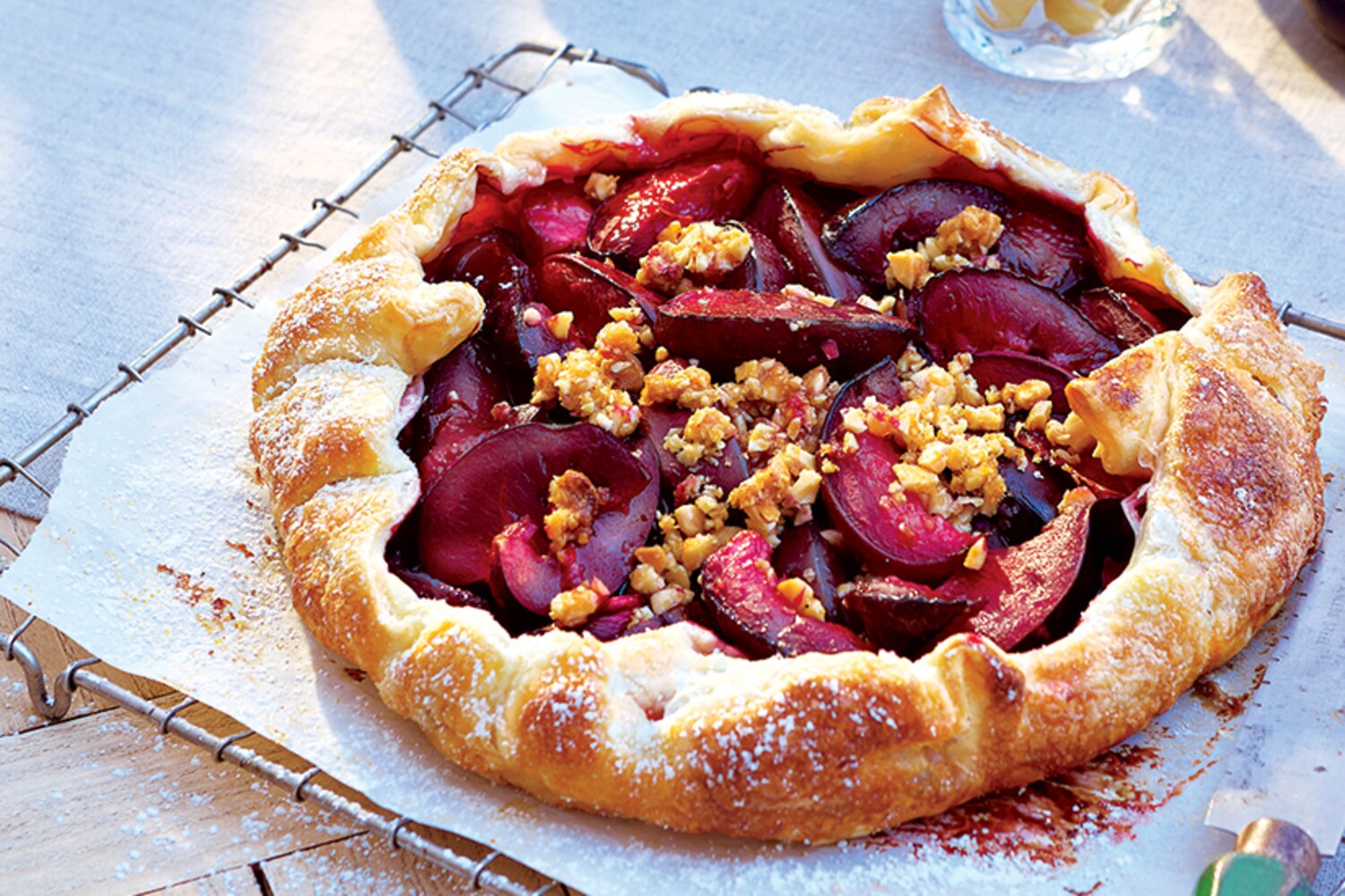 Recipe: Plum and almond galette | Style at Home