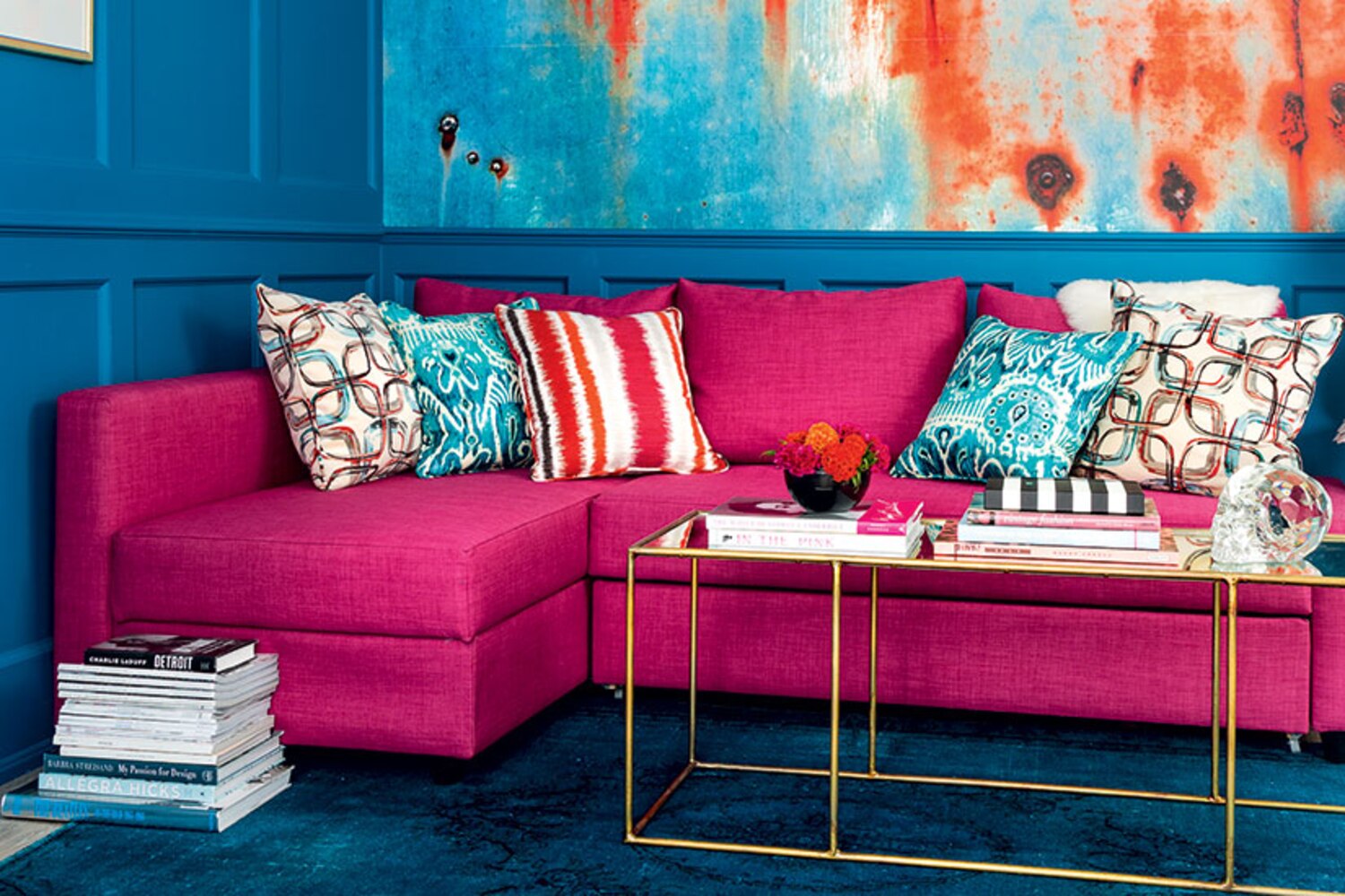 Apartment tour: Colourful studio renovation | Style at Home