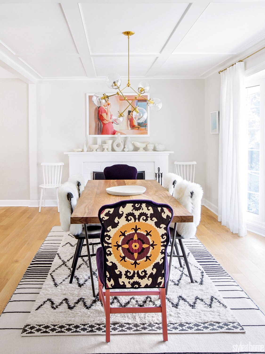 Our most stylish dining rooms of 2018 | Style at Home