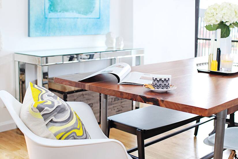 Small space: Playful modern apartment | Style at Home