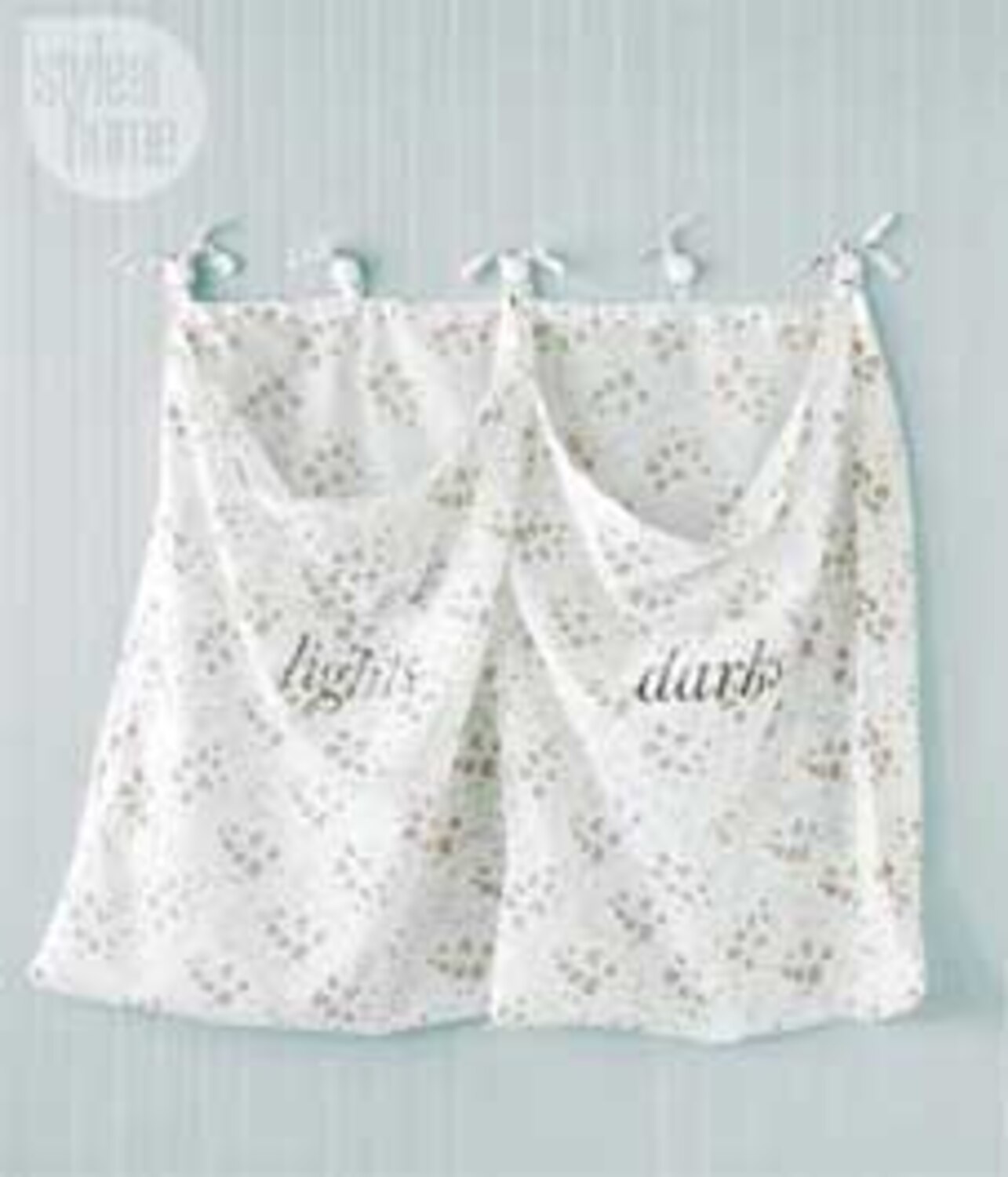 DIY wall-mounted laundry hamper | Style at Home