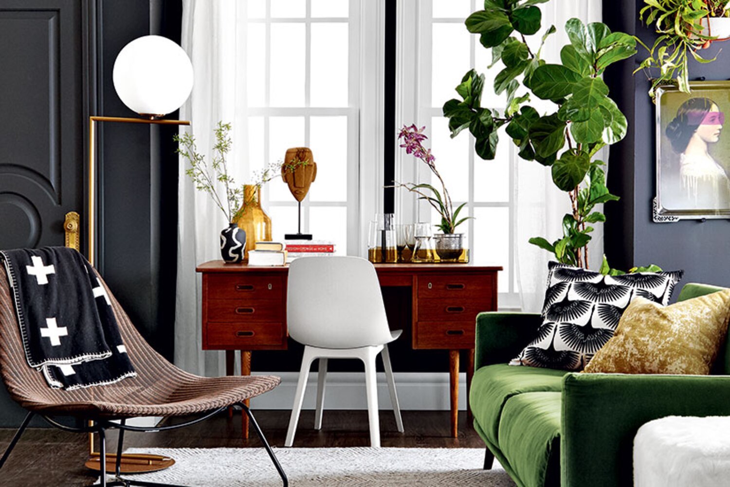 High/low: Cozy winter den | Style at Home