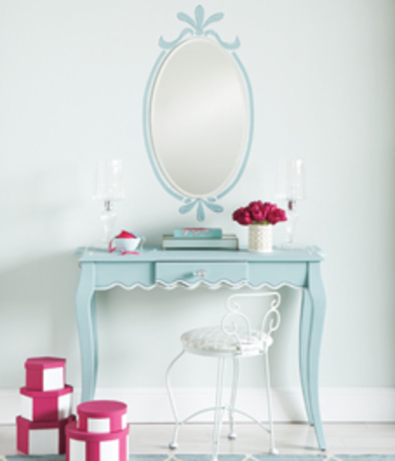 Paint project: French mirror | Style at Home
