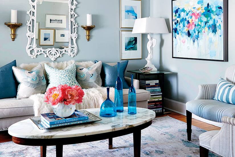 Interior: Contemporary romance | Style at Home