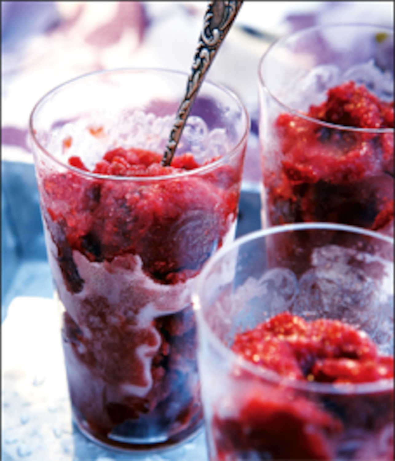 Recipe: Cherry and mint granita | Style at Home
