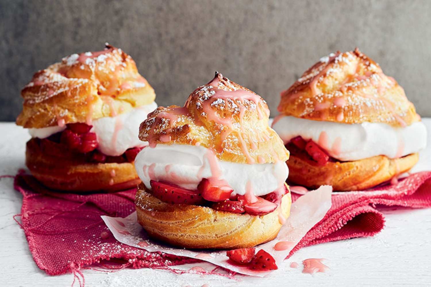 Recipe: Strawberry cream puffs | Style at Home