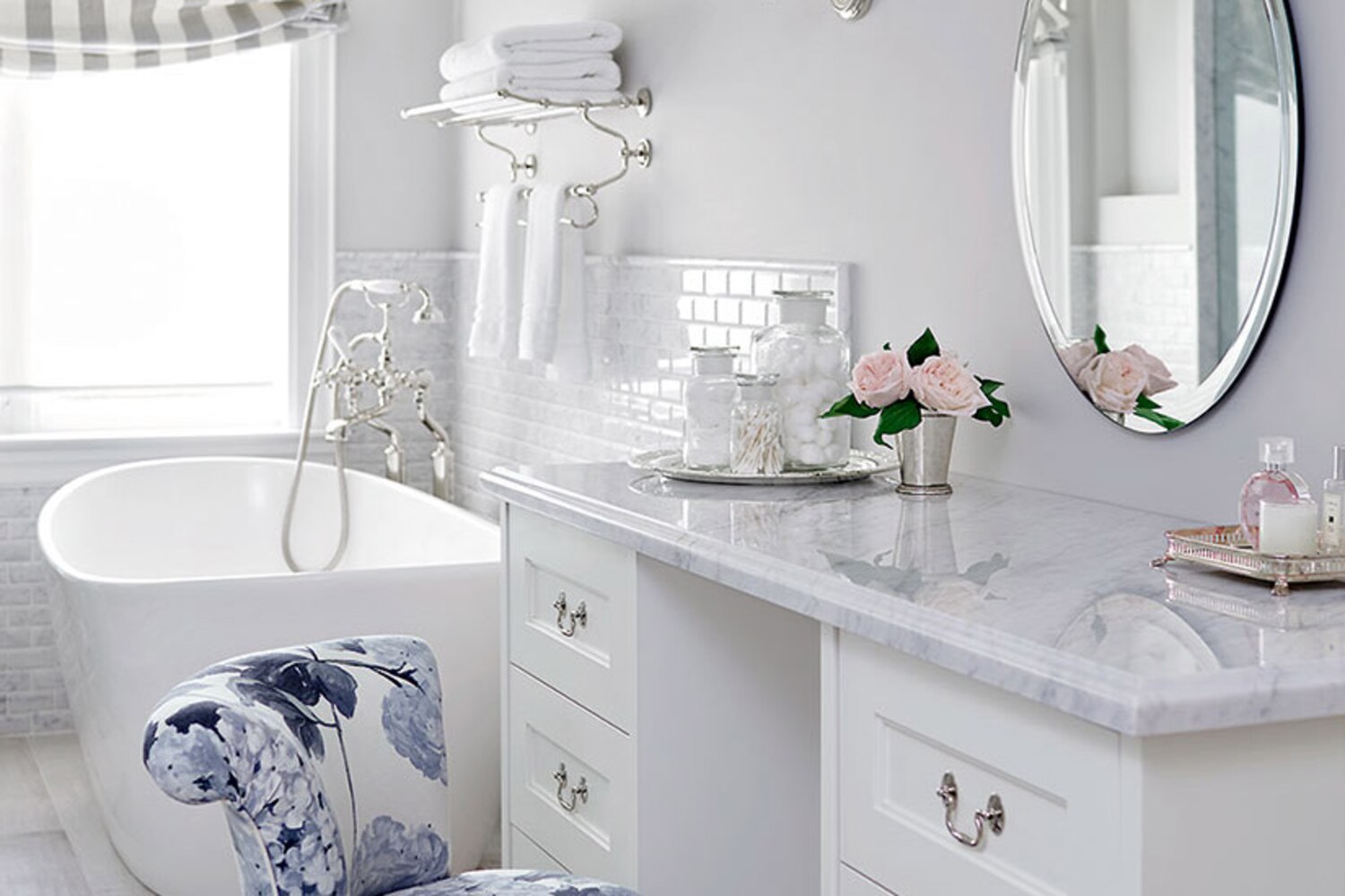 A beautiful bathroom that makes a tranquil at-home retreat | Style at Home