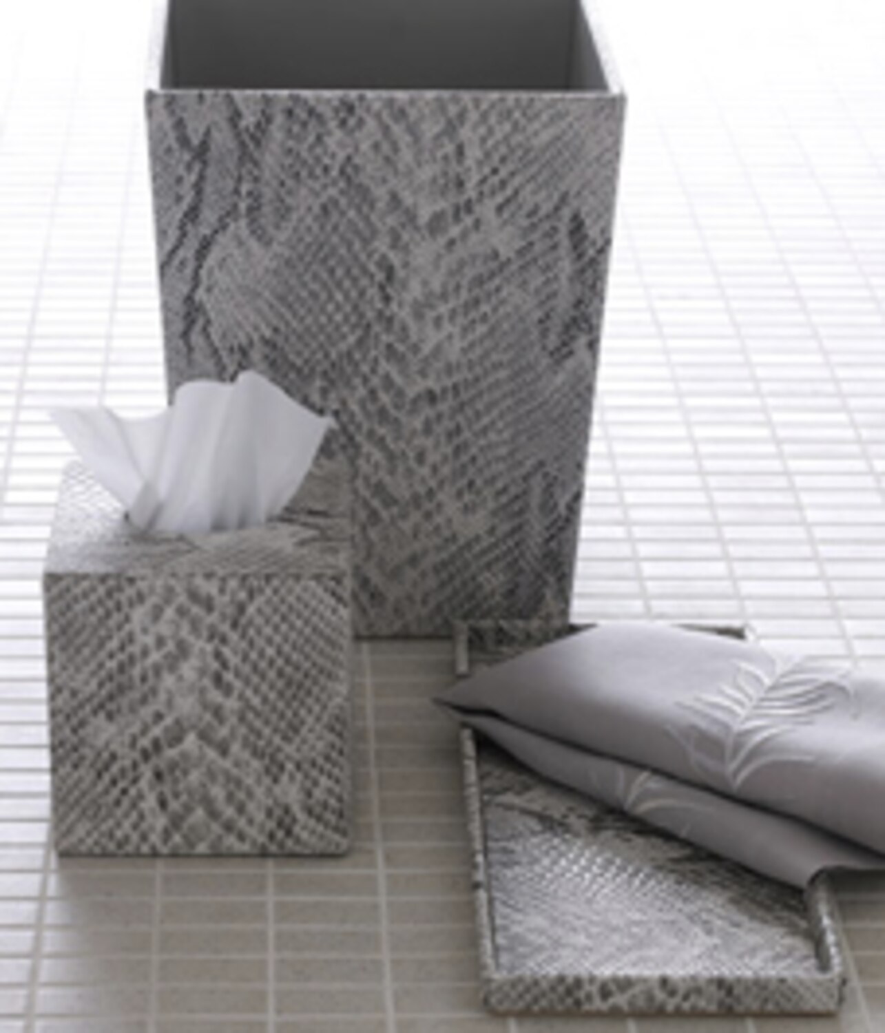 Beautiful snakeskin decor accessories | Style at Home