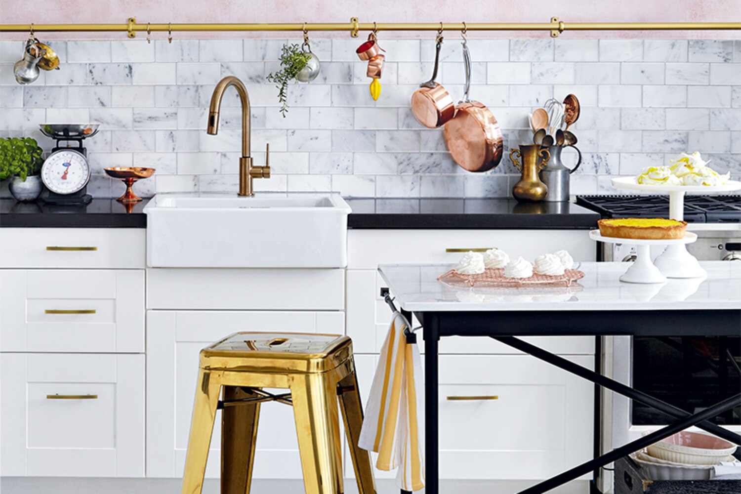 High/low: Parisian-style kitchen | Style at Home