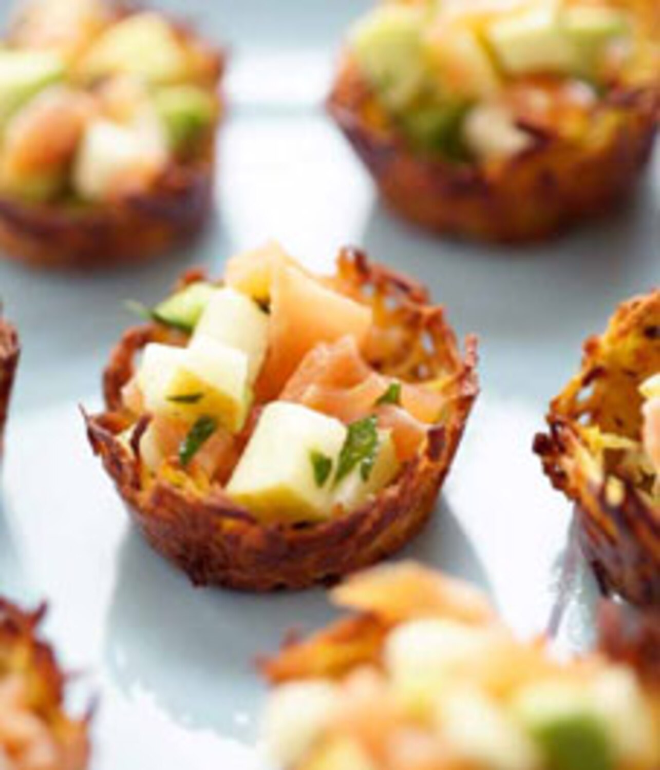 Recipe: Potato nests filled with gingered crab | Style at Home