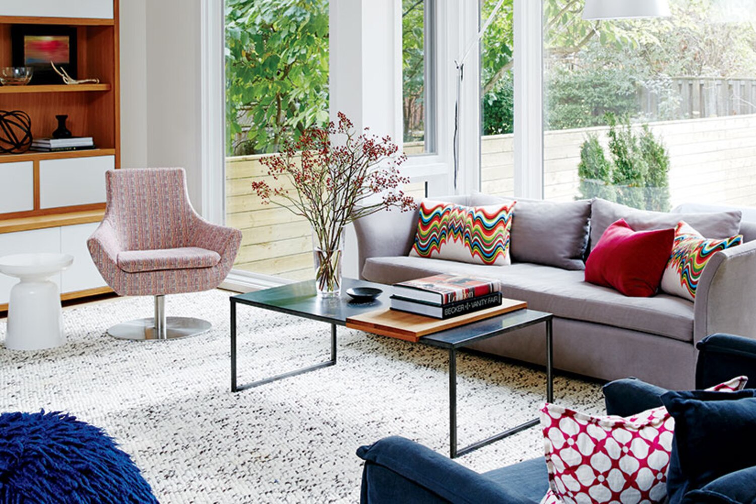 House tour: Colourful open-concept home | Style at Home