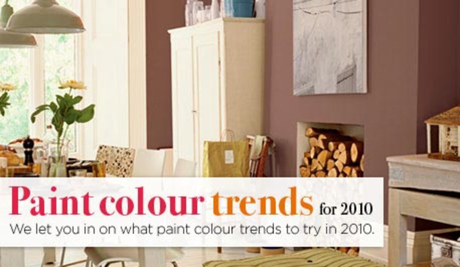 Paint colour trends 2010 | Style at Home