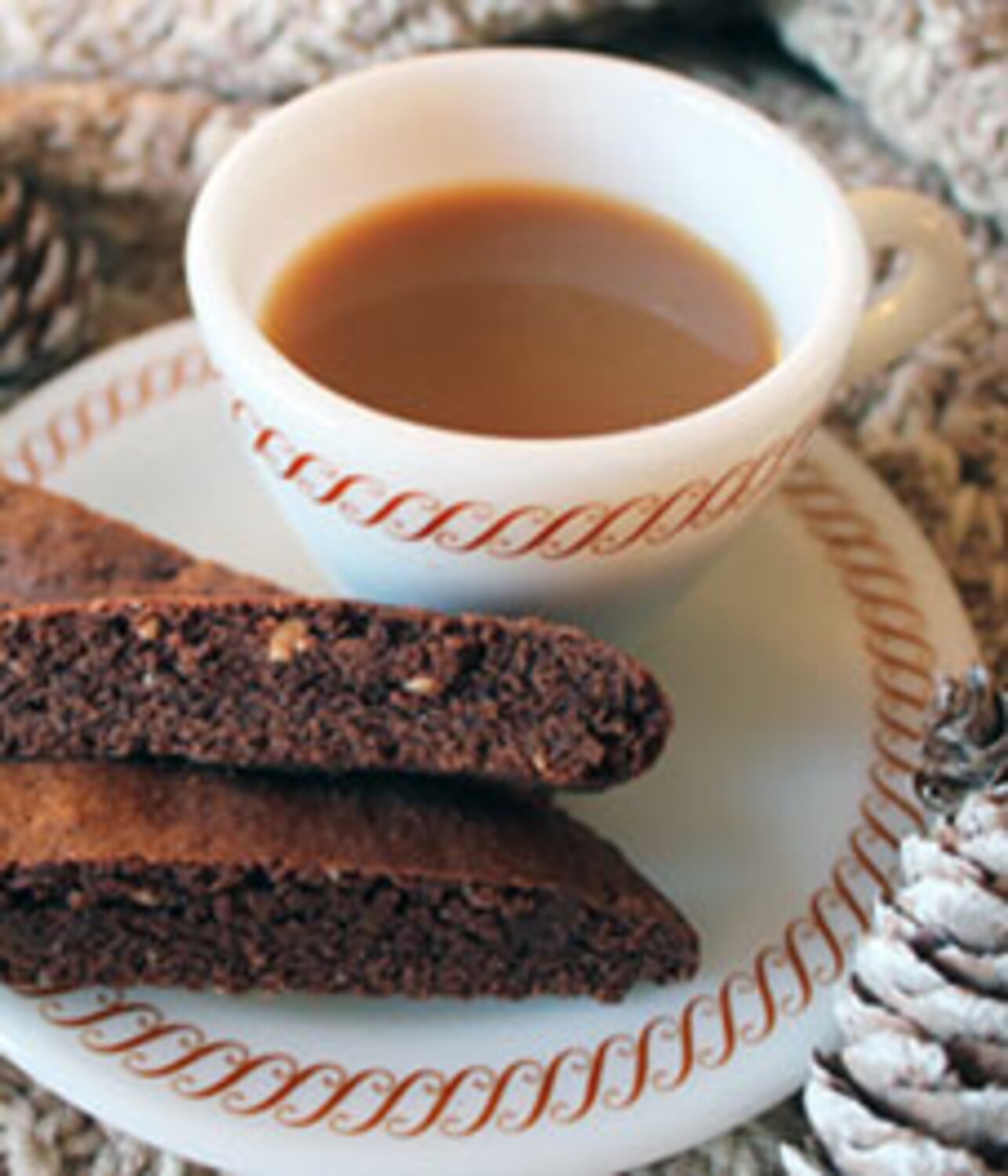 2012 cookie swap: Amy's double chocolate hazelnut biscotti | Style at Home