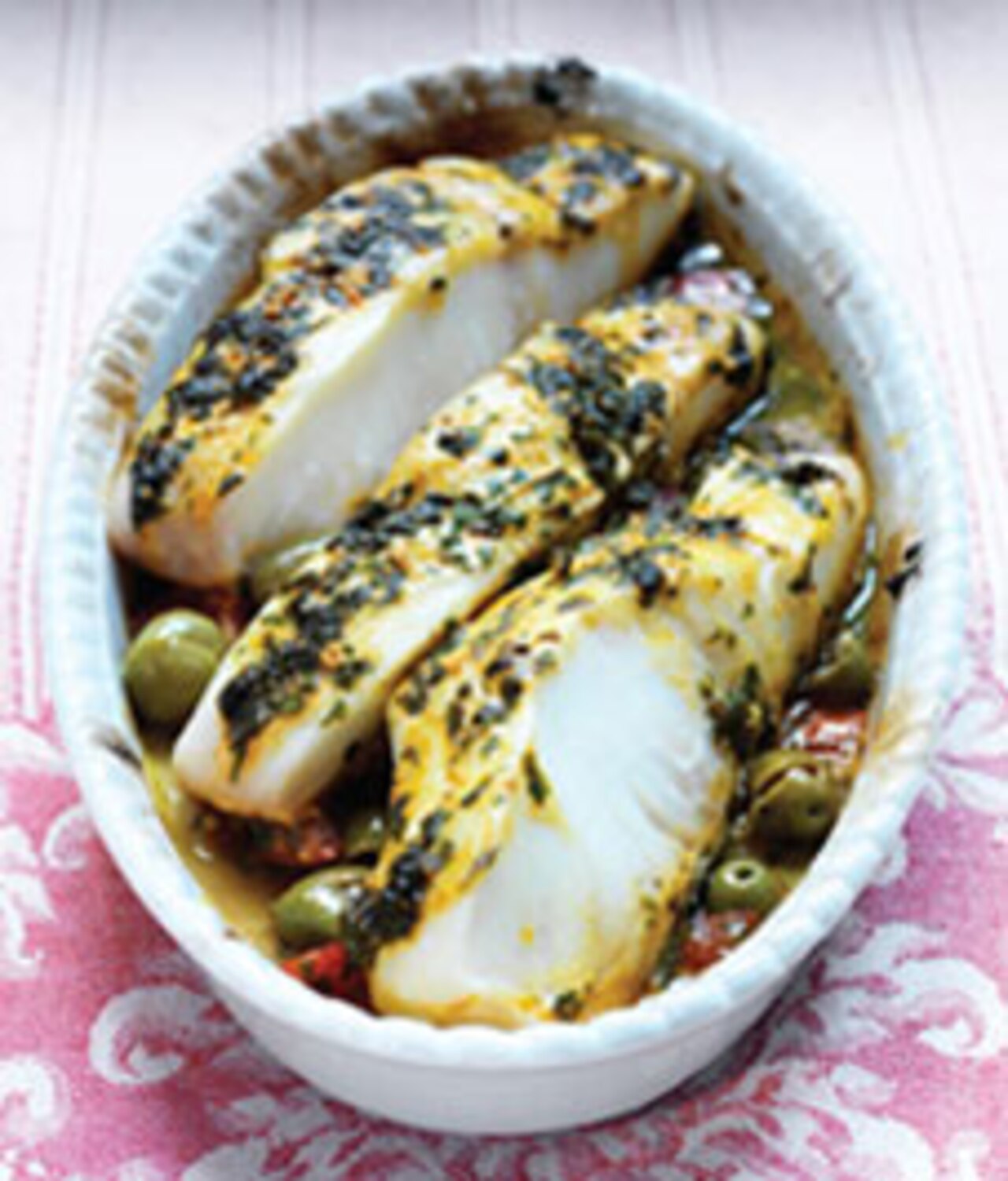 Recipe: Halibut with spiced Moroccan sauce | Style at Home