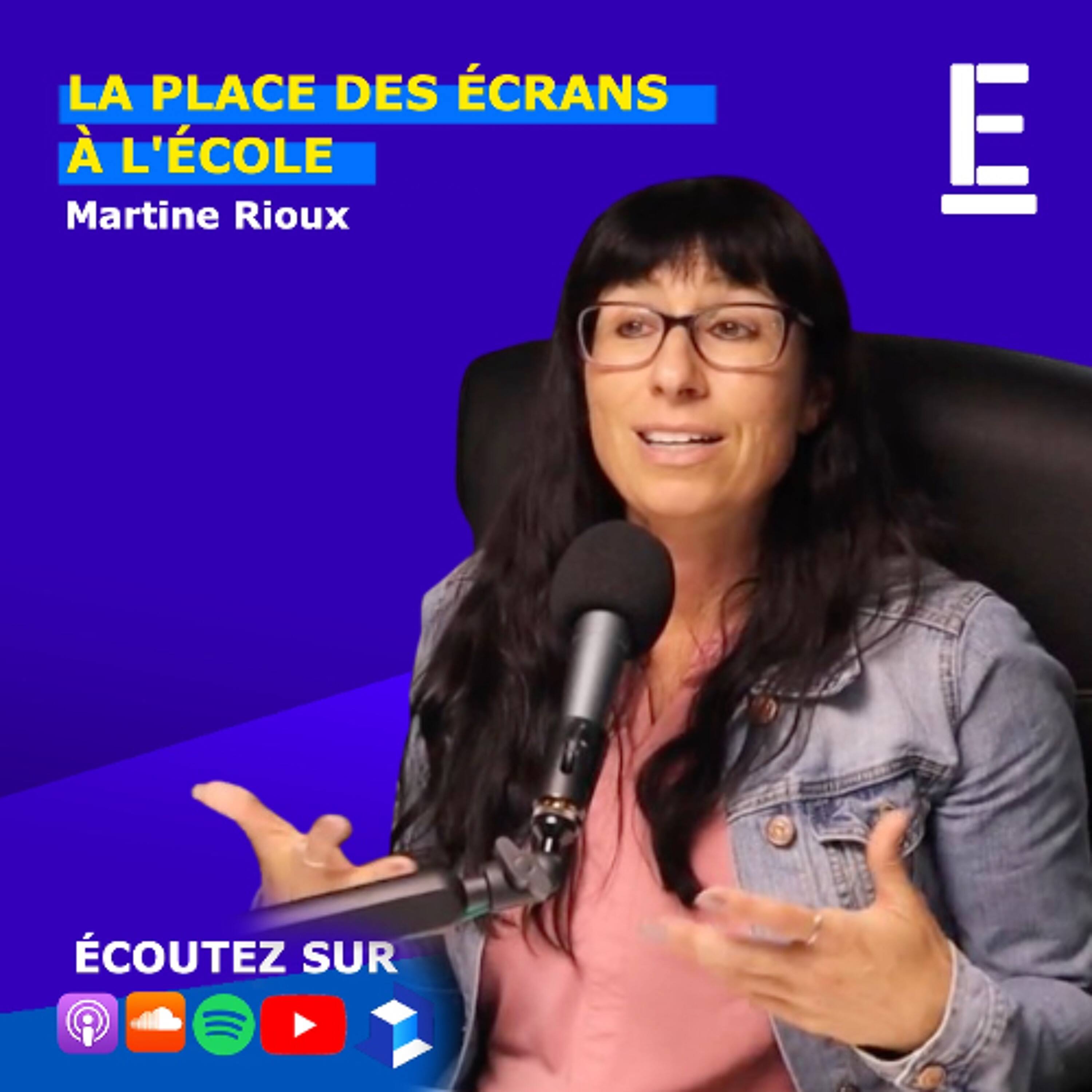 La place des écrans à l'école - Martine Rioux | Les engagés publics | QUB | QUB radio